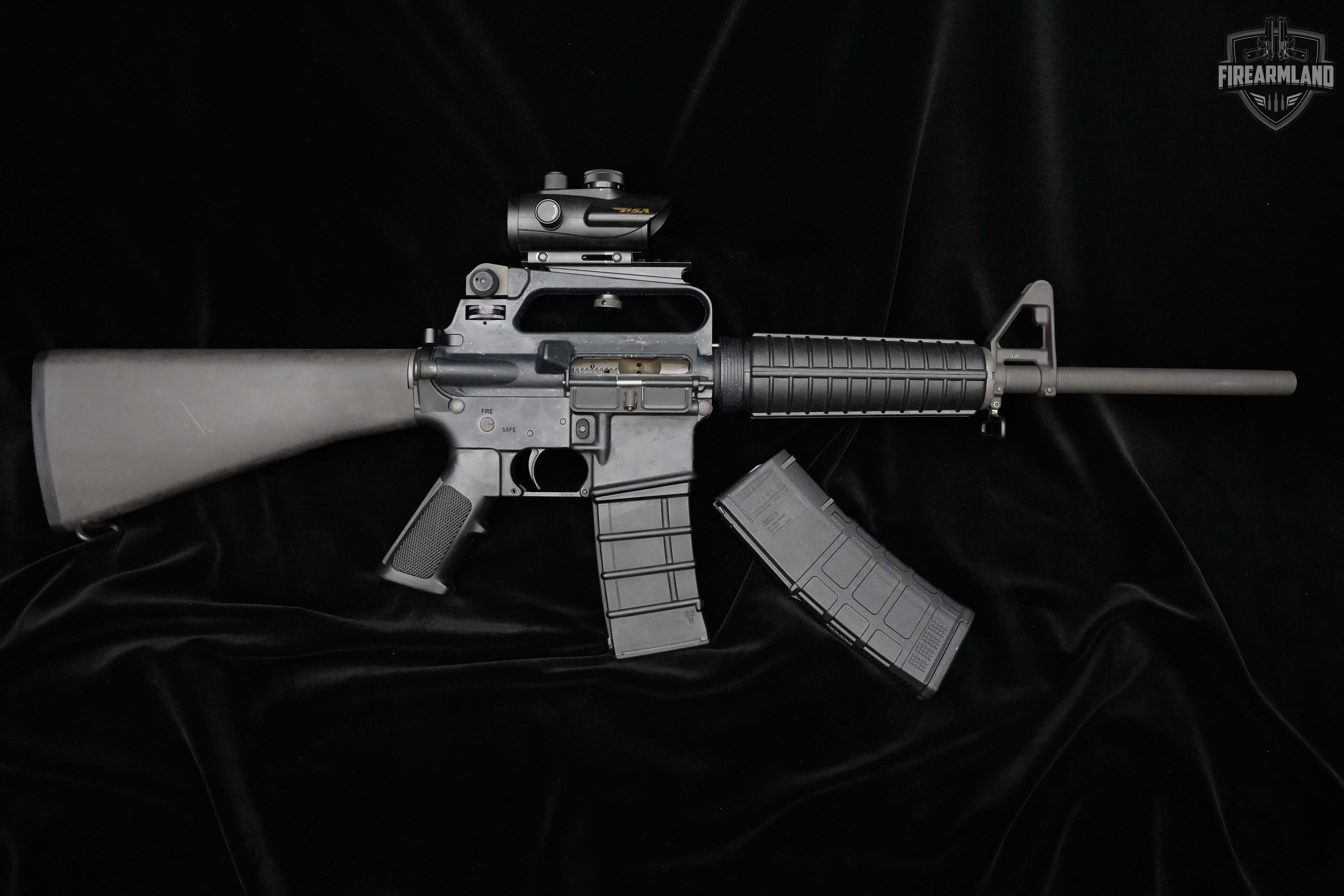 Bushmaster XM15-E2S 556 NATO Bushmaster XM15 16" E2S AR15 XM15-E2S AR ...