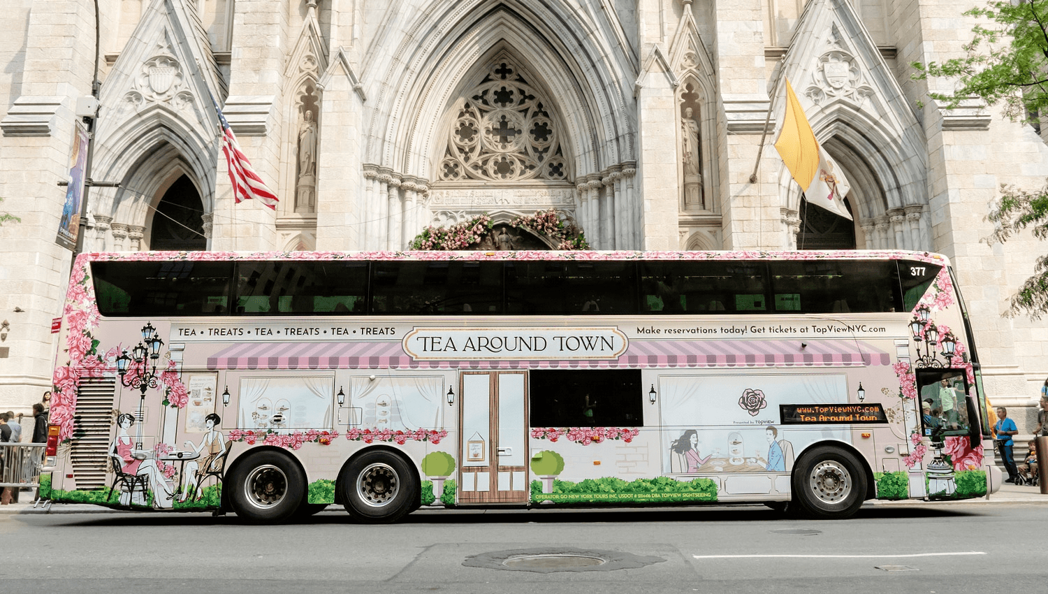 Turn NYC into your own mobile tea room