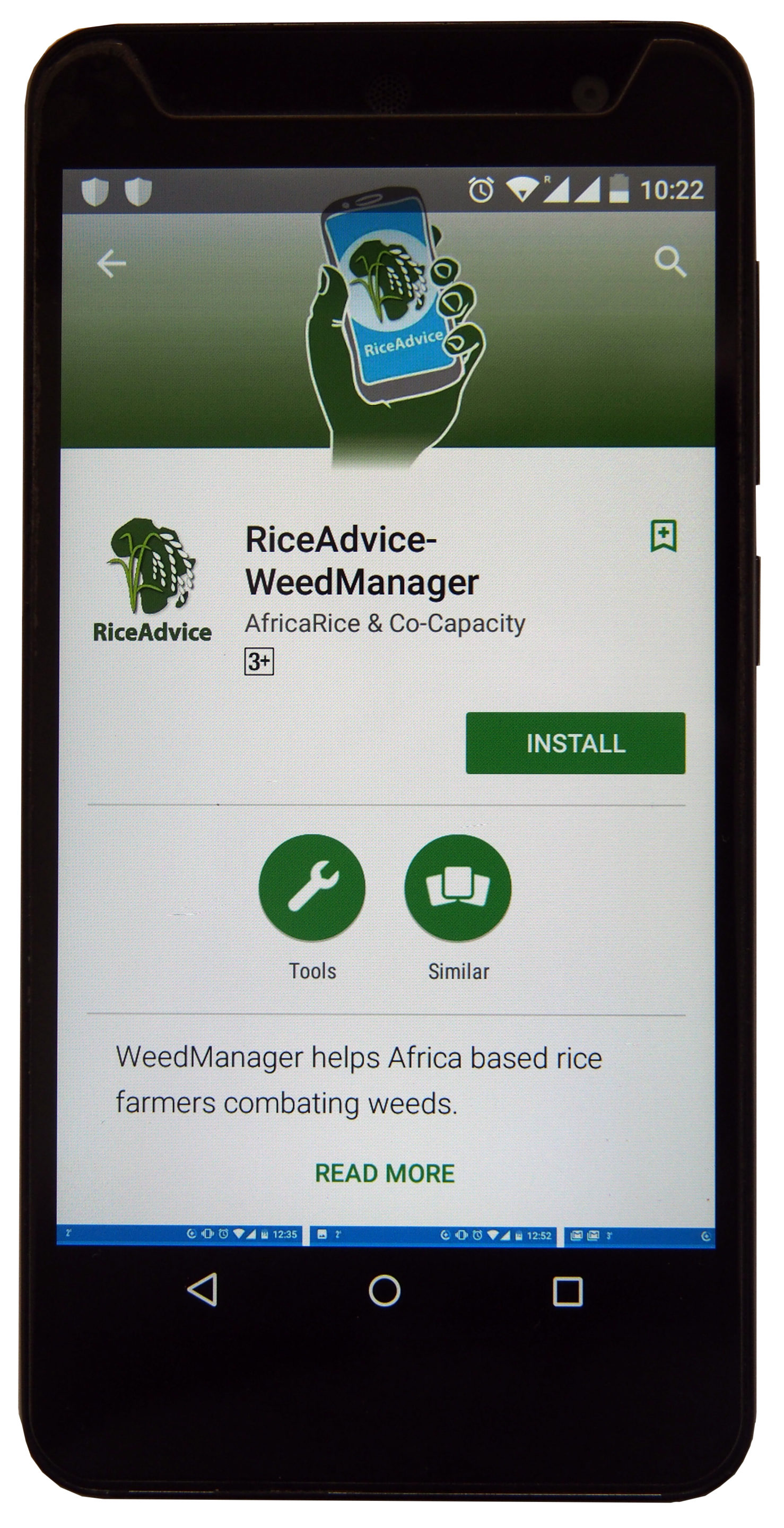 AfricaRice launches free mobile app for rice weed control in Africa - CGIAR
