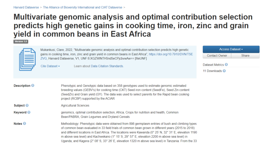 Multivariate genomic analysis and optimal contribution selection ...