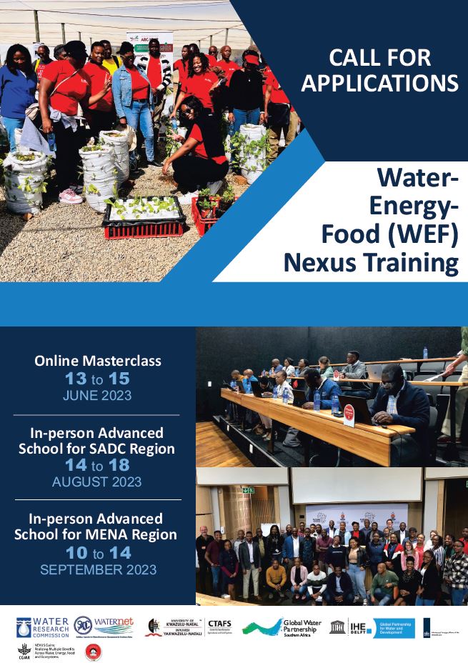 WEF Nexus Training 2023: Call for Applications | NEX-LABS agora