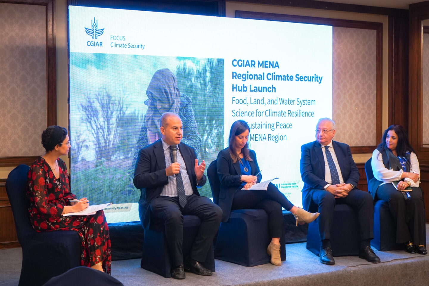 The Launch of CGIAR's Regional Climate Security Hub for the MENA region ...