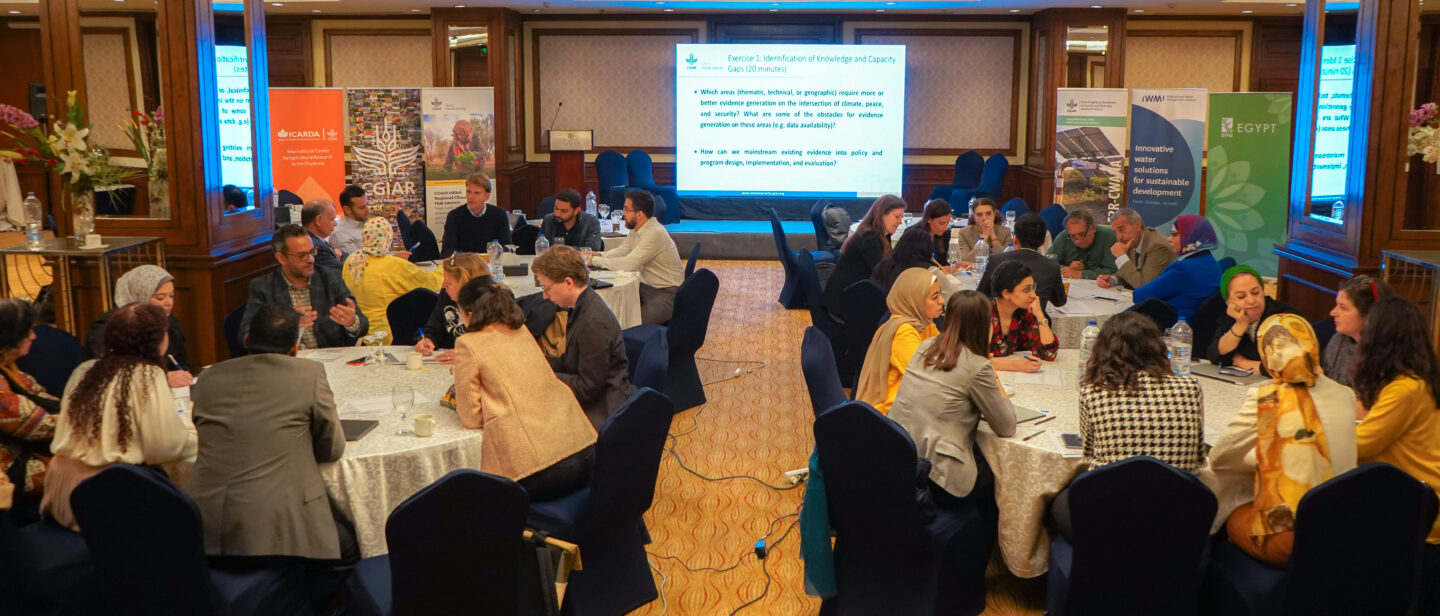The Launch of CGIAR's Regional Climate Security Hub for the MENA region ...