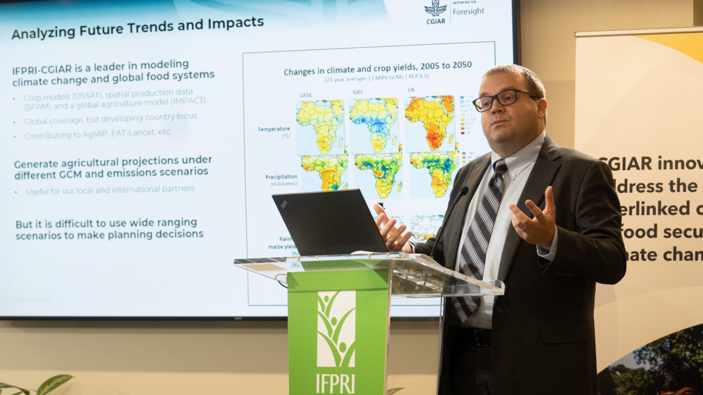Foresight, climate change, and agrifood systems - CGIAR