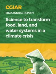 CGIAR: Science for humanity's greatest challenges