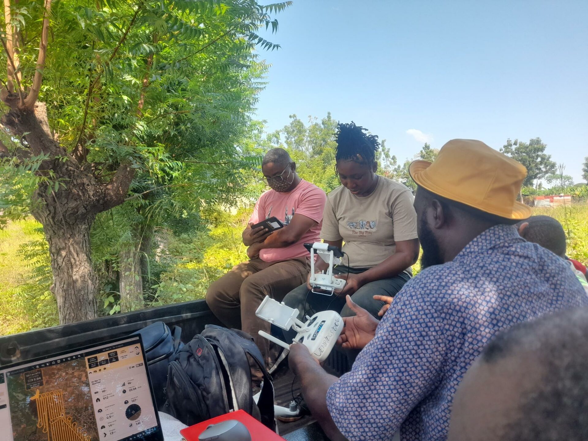 Training partners to Monitor Agricultural Land with Drones in Ghana - CGIAR