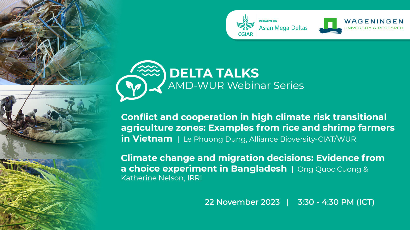 Experts showcase results of human behaviors and climate adaptation ...
