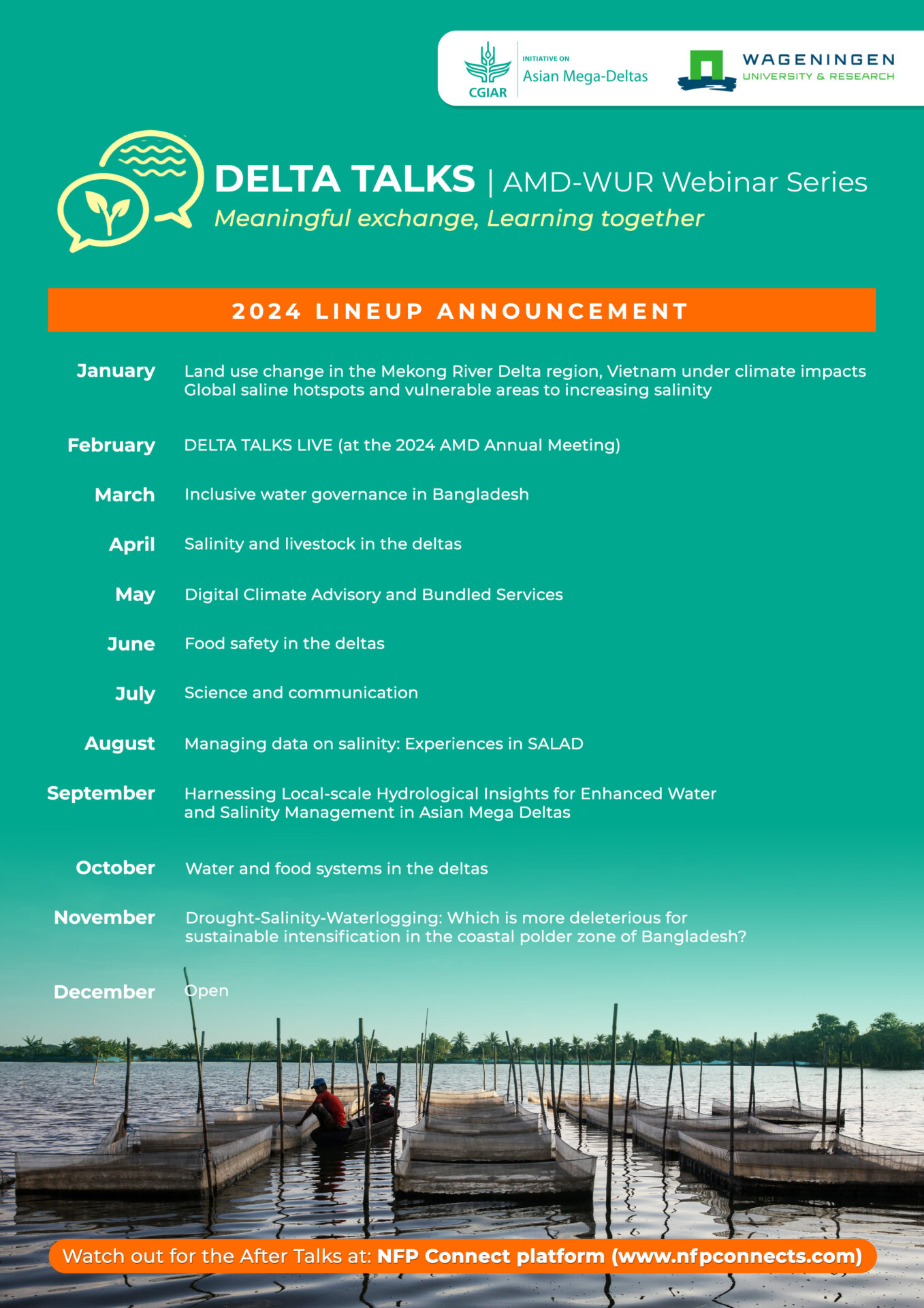 Delta Talks webinar 2024 lineup announced | CGIAR System