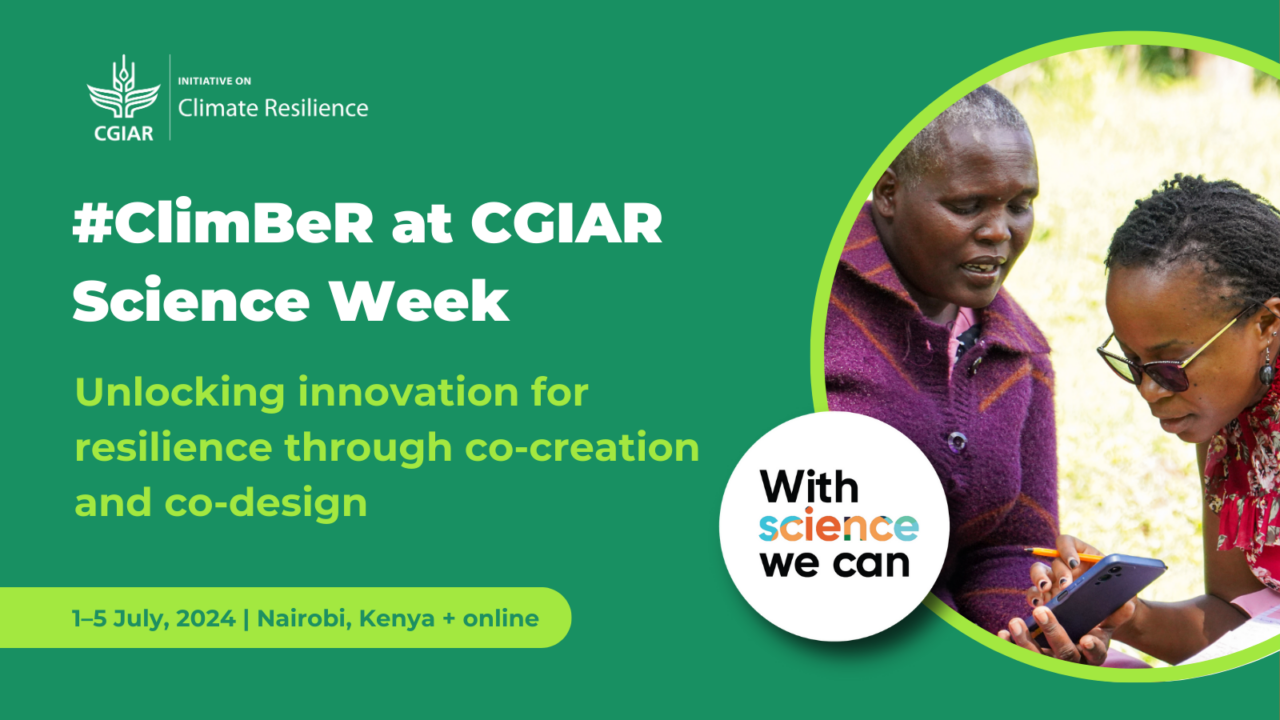 Join ClimBeR at CGIAR Science Week in Nairobi, Kenya - CGIAR