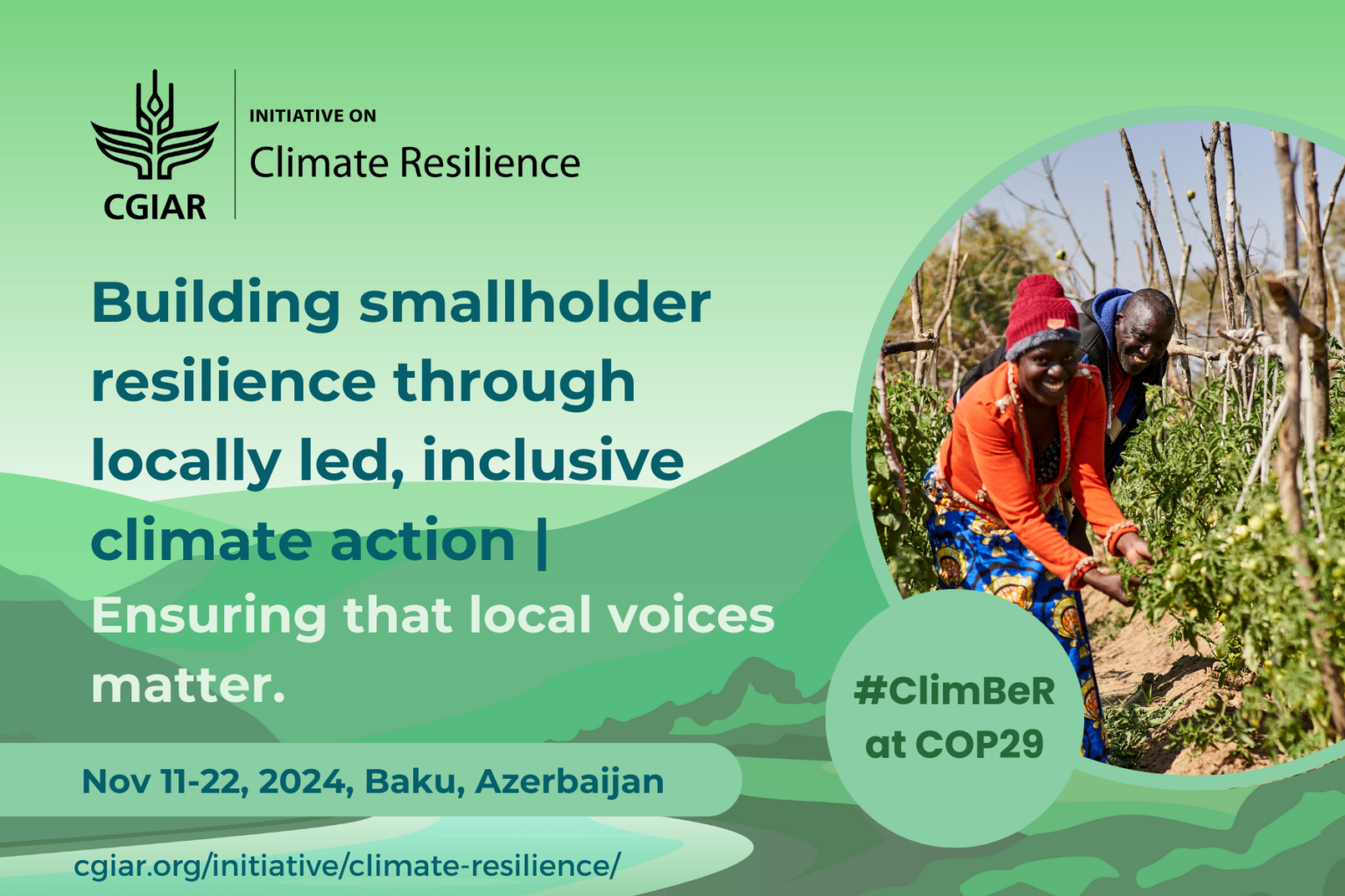 ClimBeR at COP29 - CGIAR