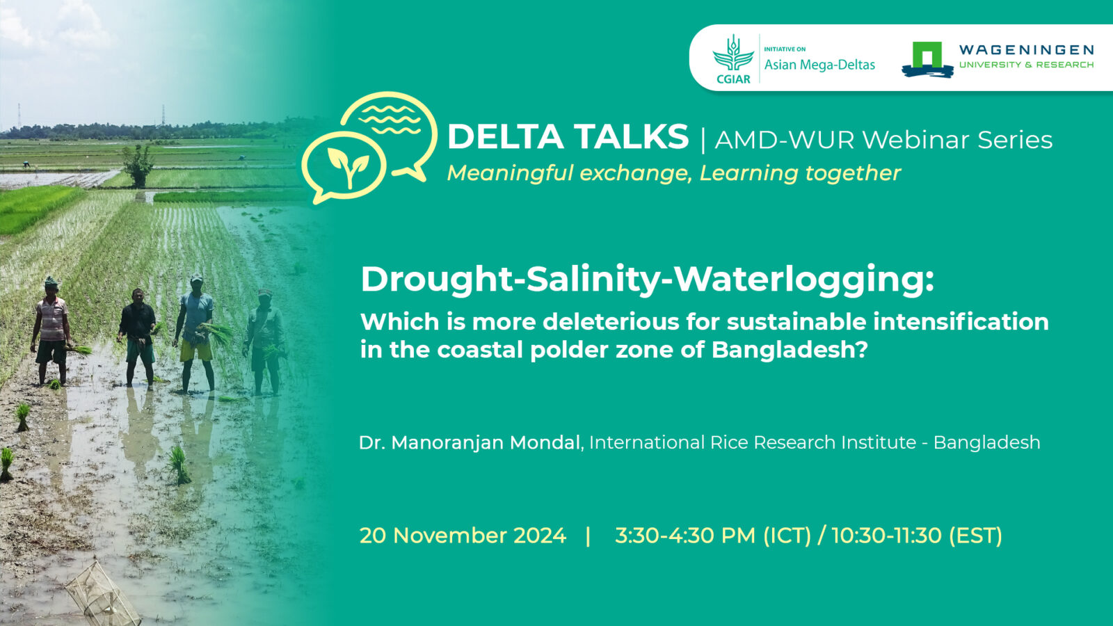 Drought-Salinity-Waterlogging: Which is more deleterious for ...
