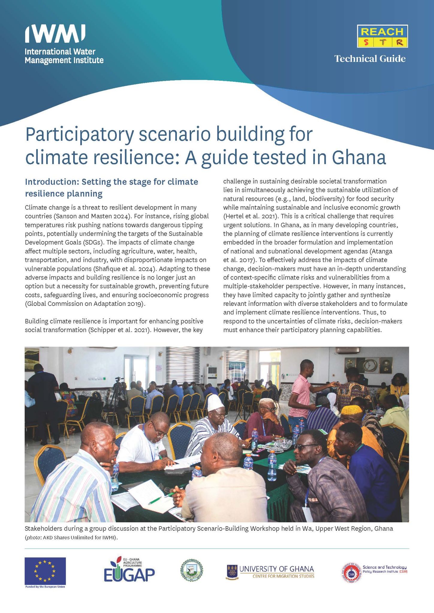 Participatory scenario building for climate resilience: a guide tested ...