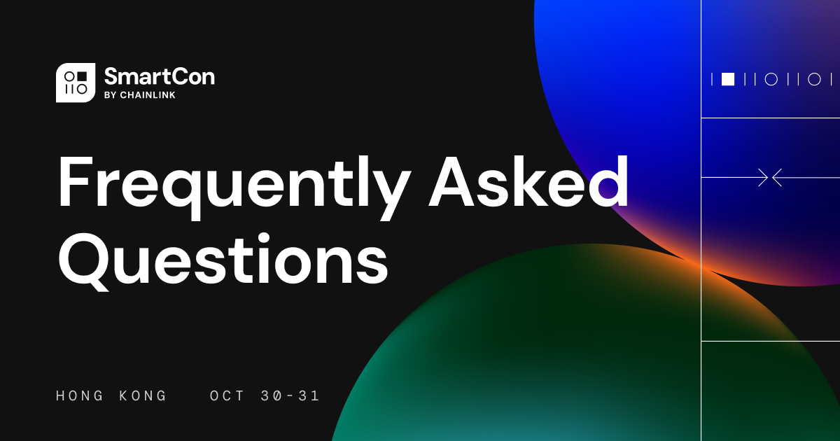 FAQ | Chainlink SmartCon