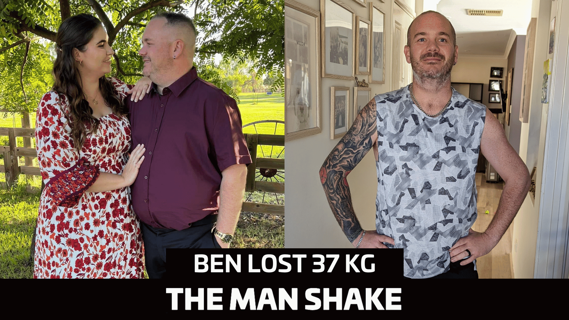 Ben wanted a new look, so he lost 37kgs! | The Man Shake Blog