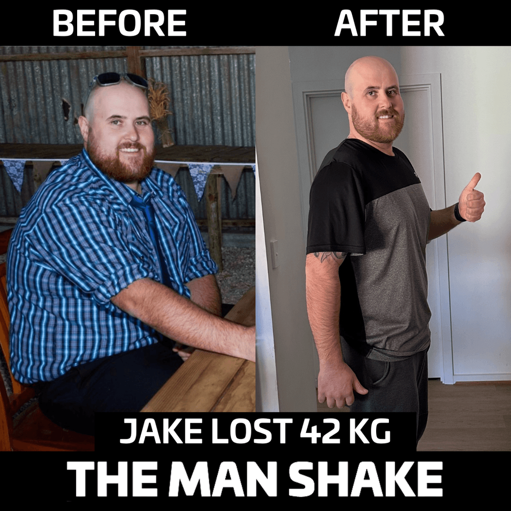 Jake Lost 63kgs To Keep Up With His Kids – The Man Shake