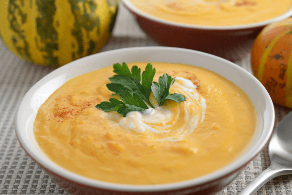 Winter Butternut Squash Pumpkin Soup Recipe | The Lady Shake Blog