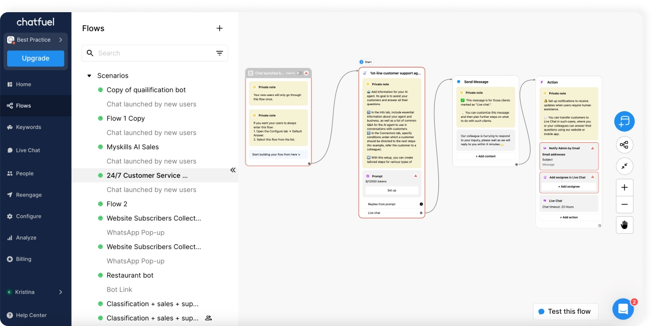 AI customer service software: 6 best solutions for 2024 | Chatfuel Blog