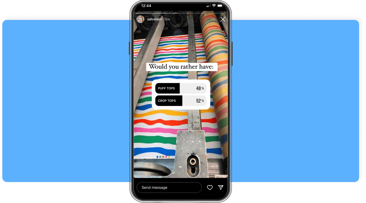 How to make a poll on Instagram in 2024: step-by-step guide | Chatfuel Blog
