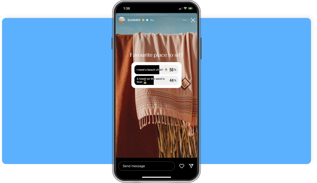 How to make a poll on Instagram in 2024: step-by-step guide | Chatfuel Blog
