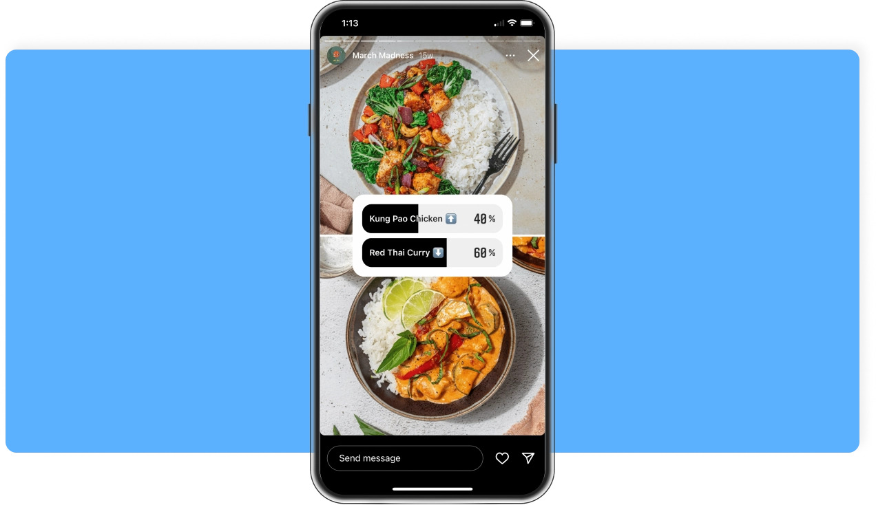 How to make a poll on Instagram in 2024: step-by-step guide | Chatfuel Blog