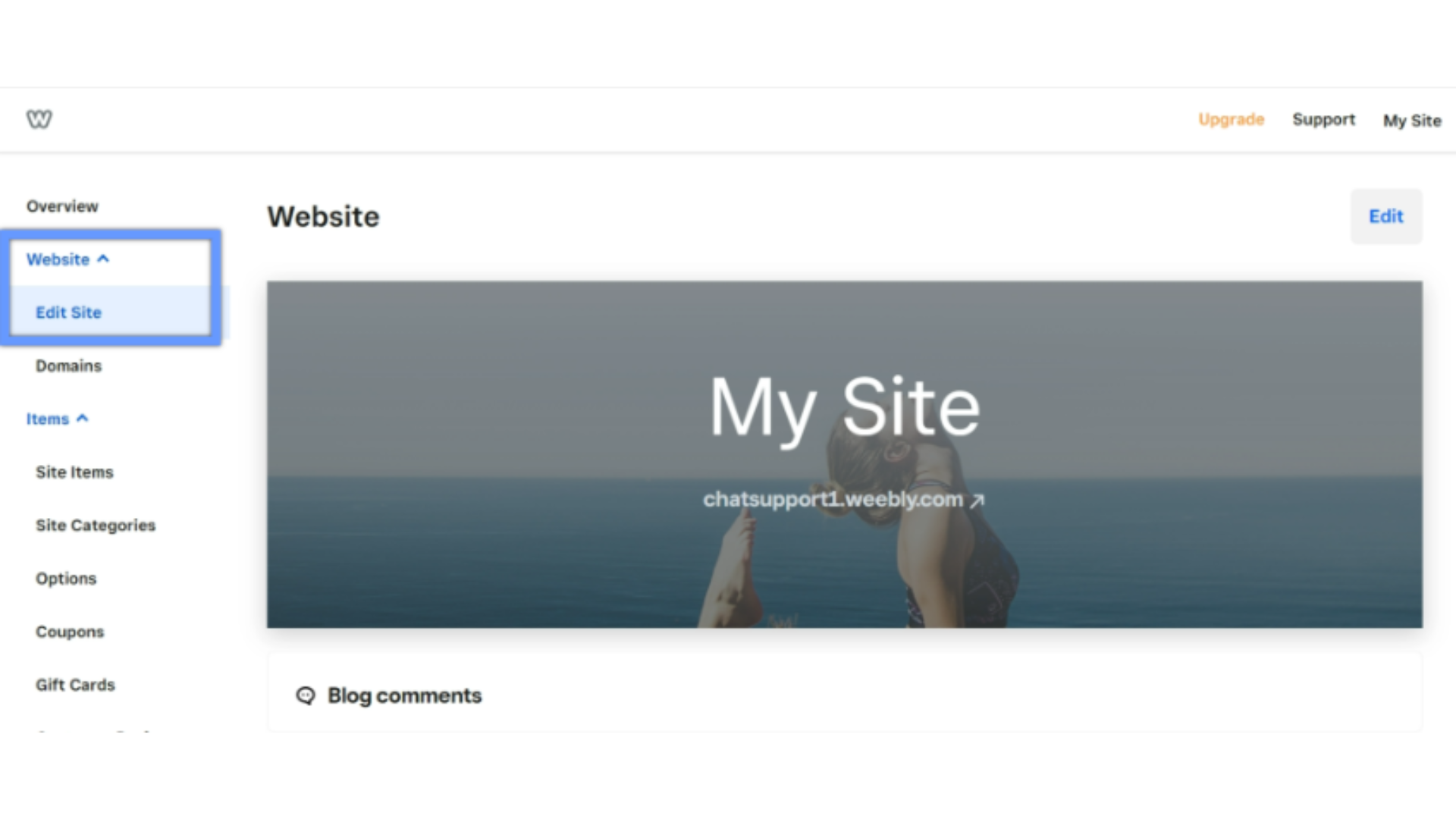 How to add the ChatSupport widget to your Weebly website? - Blog