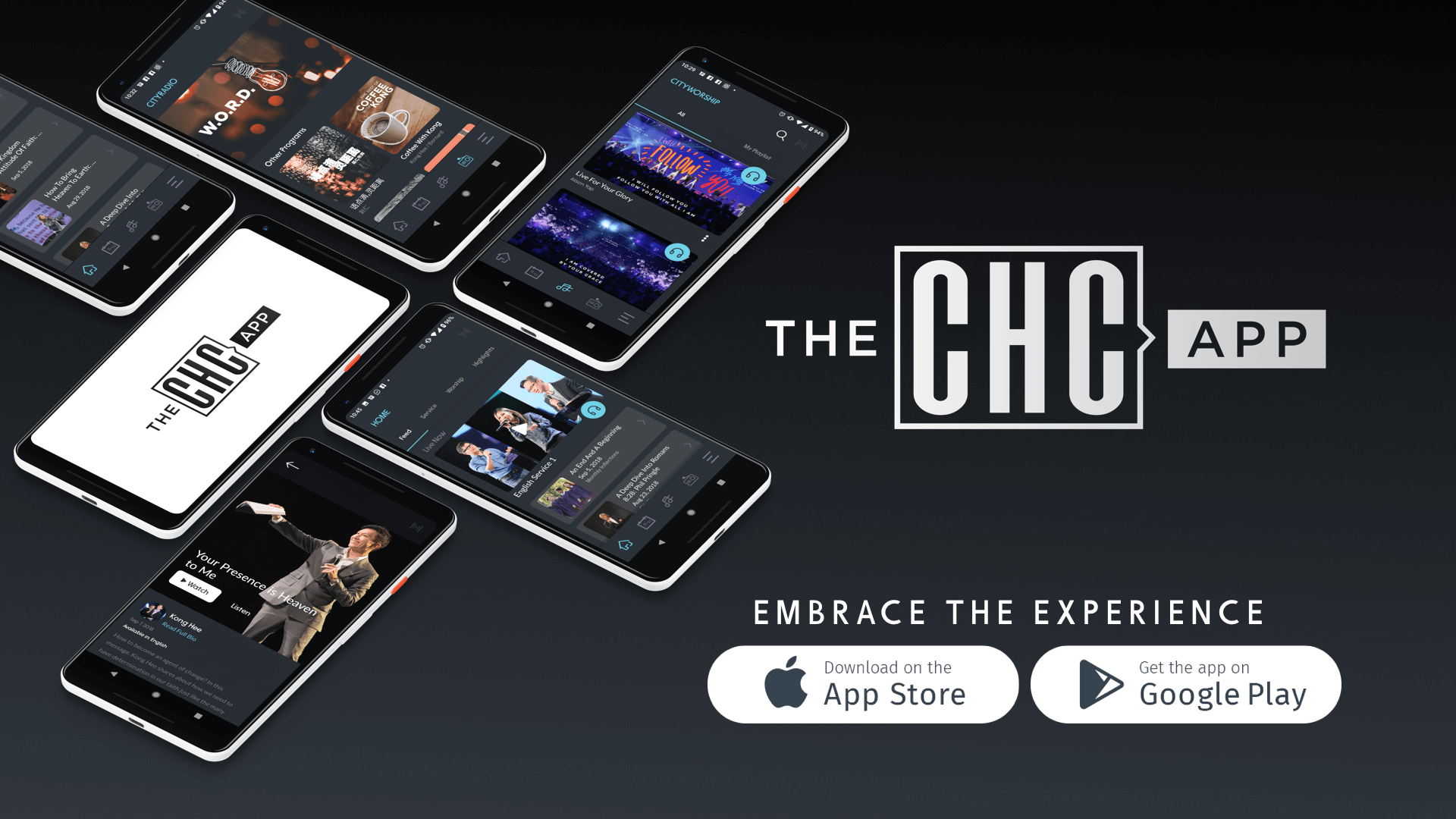 The CHC App - Embrace the Experience