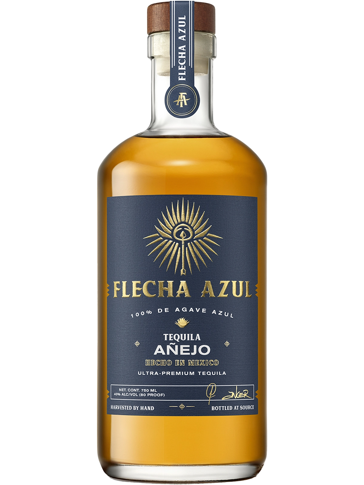 Flecha Azul Anejo Tequila 750ml