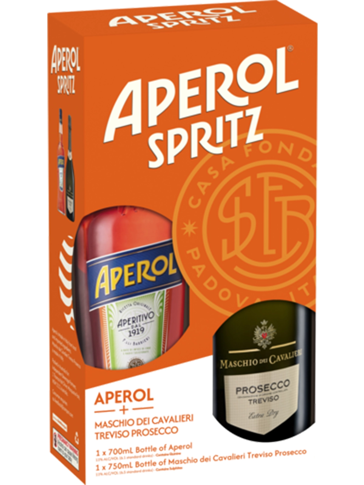 Aperol Spritz & Maschio Giftpack Aperitif 1.45lt