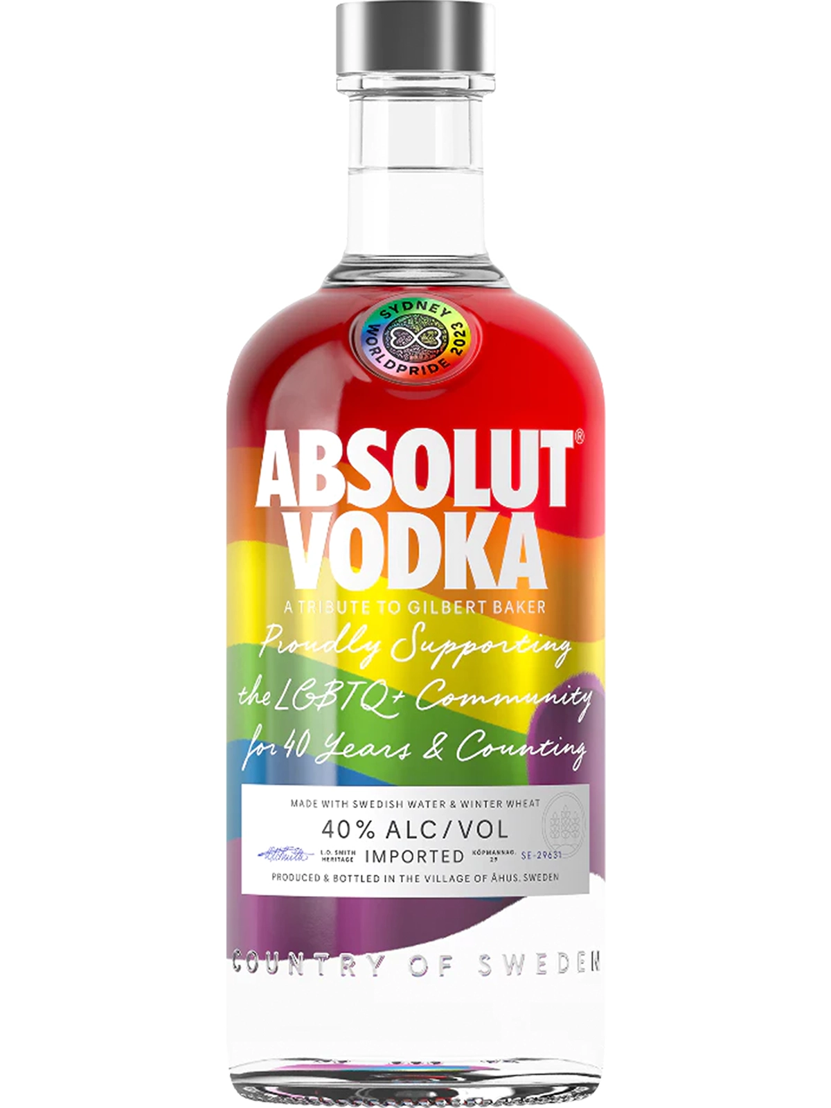 Absolut Rainbow Limited Edition Vodka 700ml