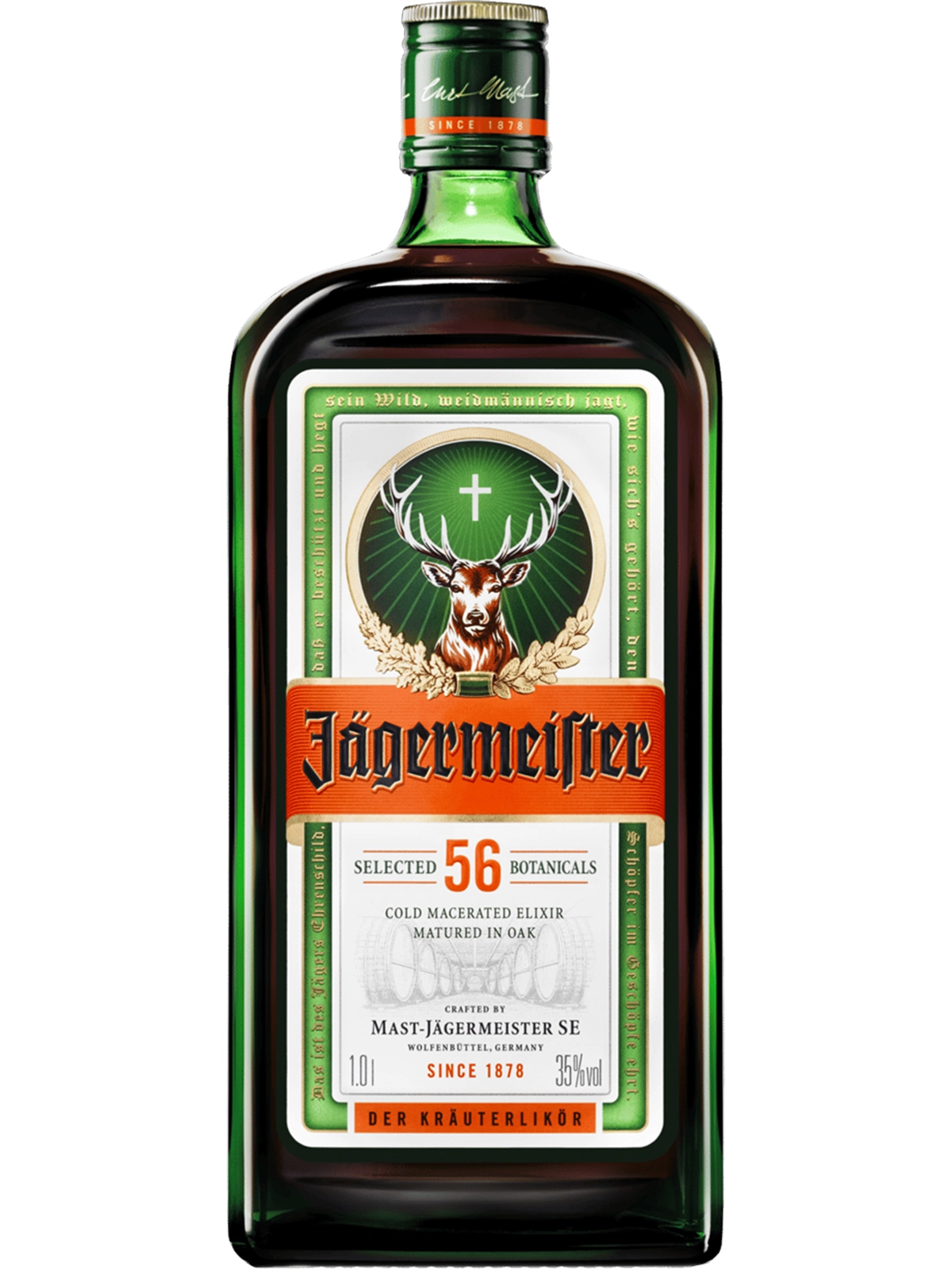 Jagermeister Herbal Liqueur 1lt | Buy Online | Cheapest Liquor