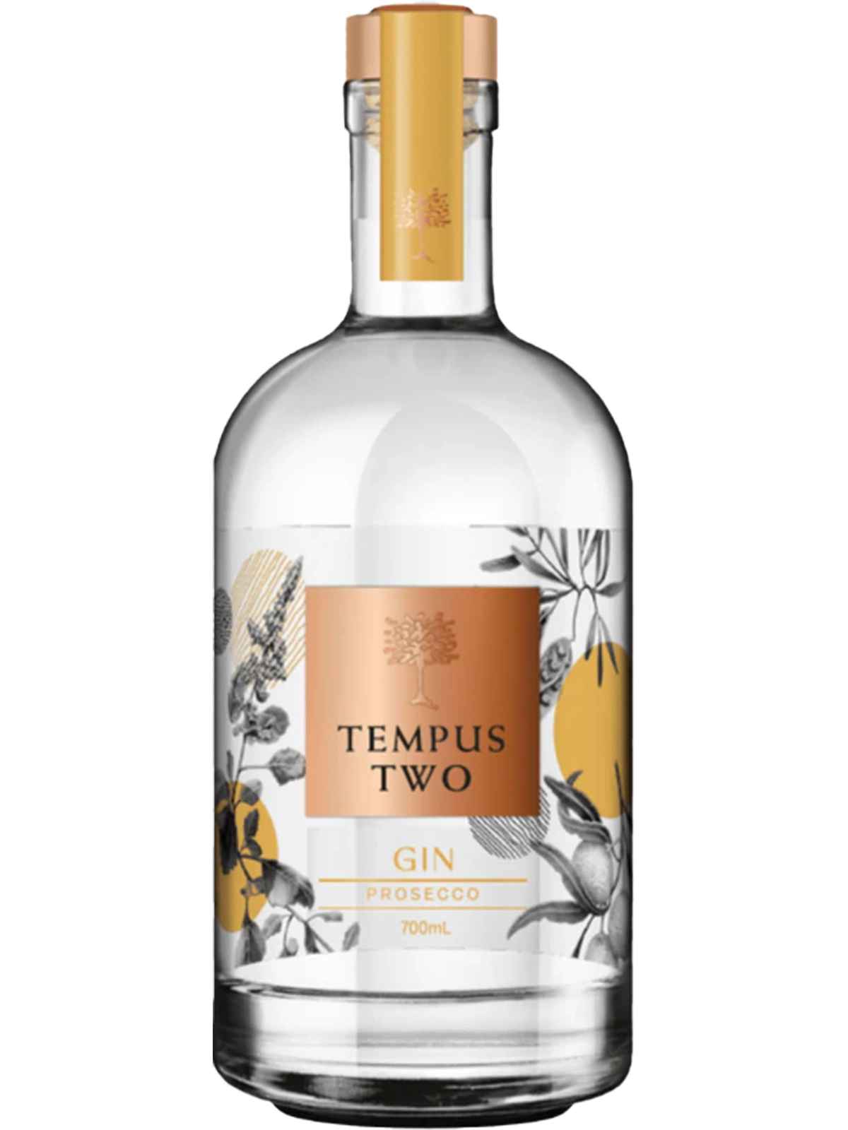 Tempus Two Copper Prosecco Australian Dry Gin 700ml