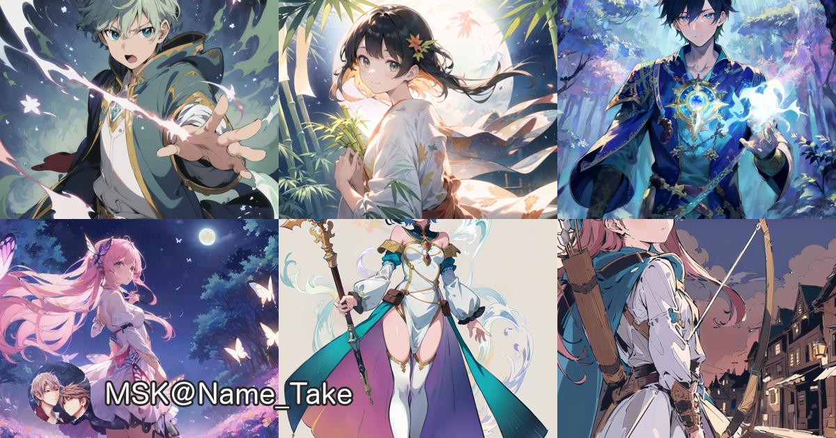 MSK＠Name_Take | chichi-pui（ちちぷい）AI画像専用の投稿＆生成サイト