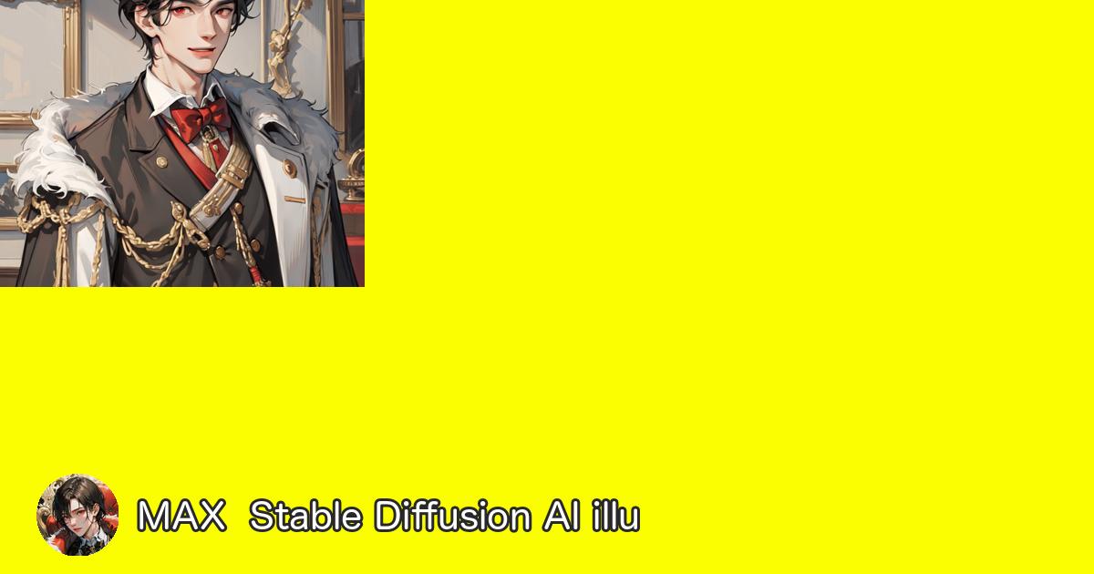 MAX 🎨 Stable Diffusion AI illustration | chichi-pui（ちちぷい）AI画像専用の投稿＆生成サイト