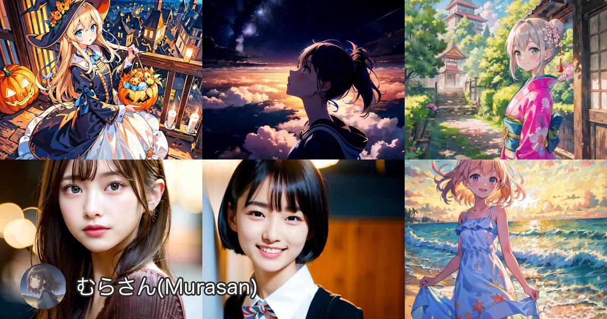むらさん(Murasan) | chichi-pui（ちちぷい）AI画像専用の投稿＆生成サイト