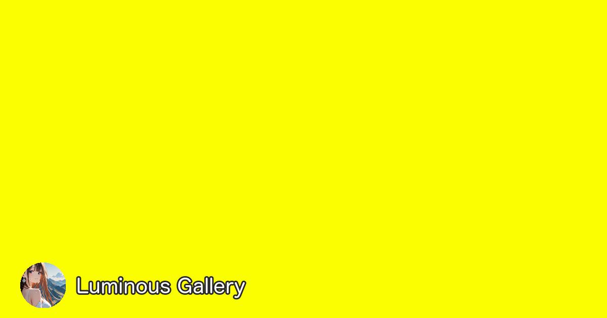 Luminous Gallery | chichi-pui（ちちぷい）AI画像専用の投稿＆生成サイト
