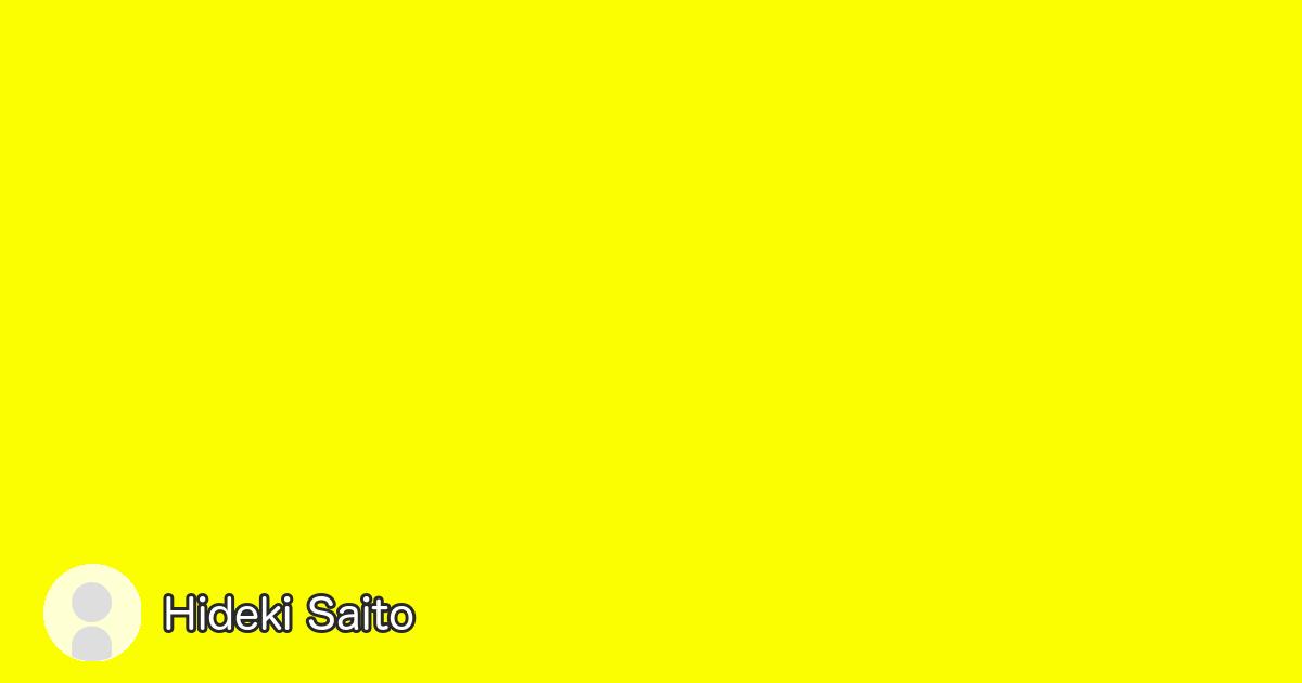 Hideki Saito | chichi-pui（ちちぷい）AI画像専用の投稿＆生成サイト