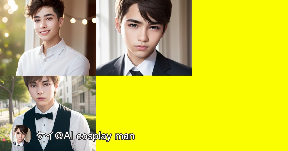 ケイ@AI cosplay man | chichi-pui（ちちぷい）AI画像専用の投稿＆生成サイト