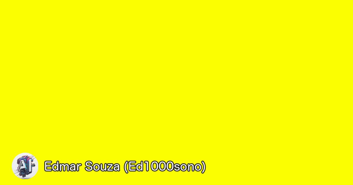 Edmar Souza (Ed1000sono) | chichi-pui（ちちぷい）AI画像専用の投稿＆生成サイト