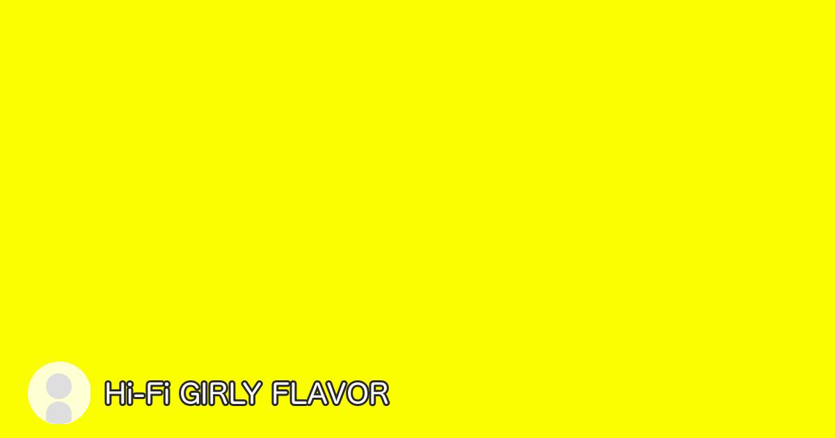 Hi-Fi GIRLY FLAVOR | chichi-pui（ちちぷい）AI画像専用の投稿＆生成サイト