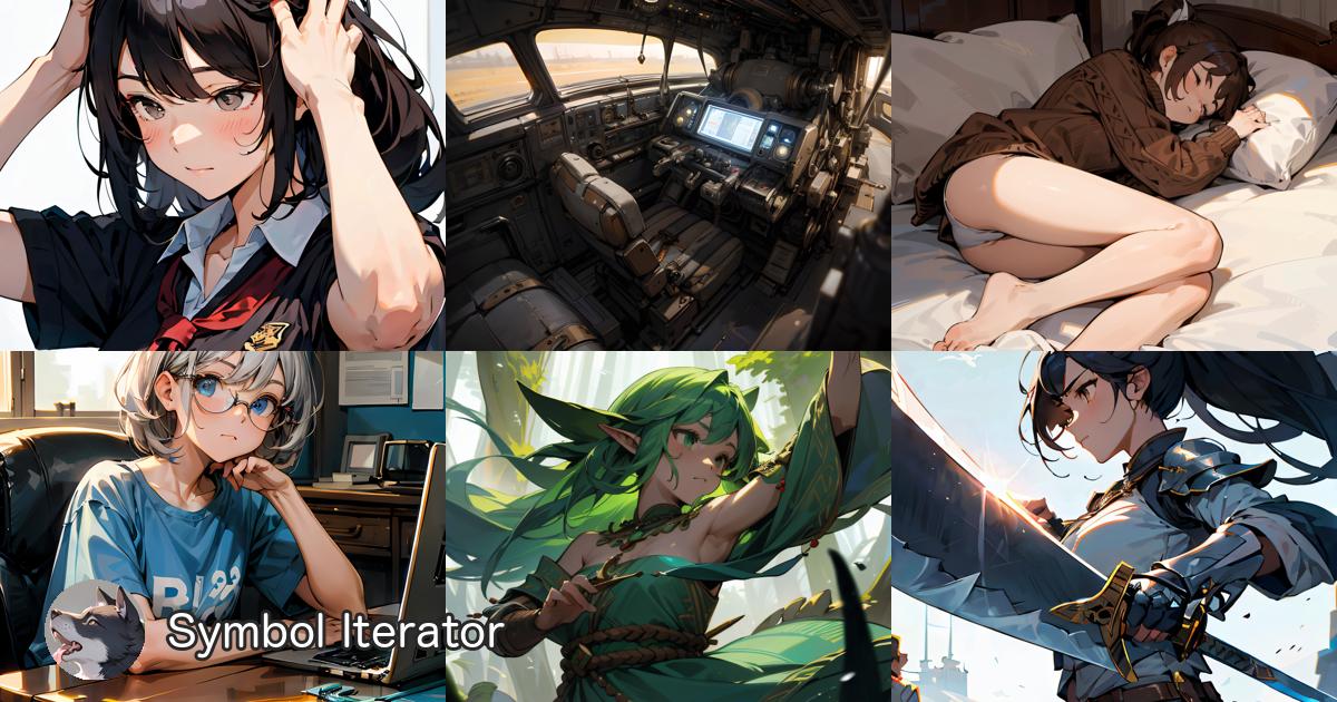 Symbol Iterator | chichi-pui（ちちぷい）AI画像専用の投稿＆生成サイト