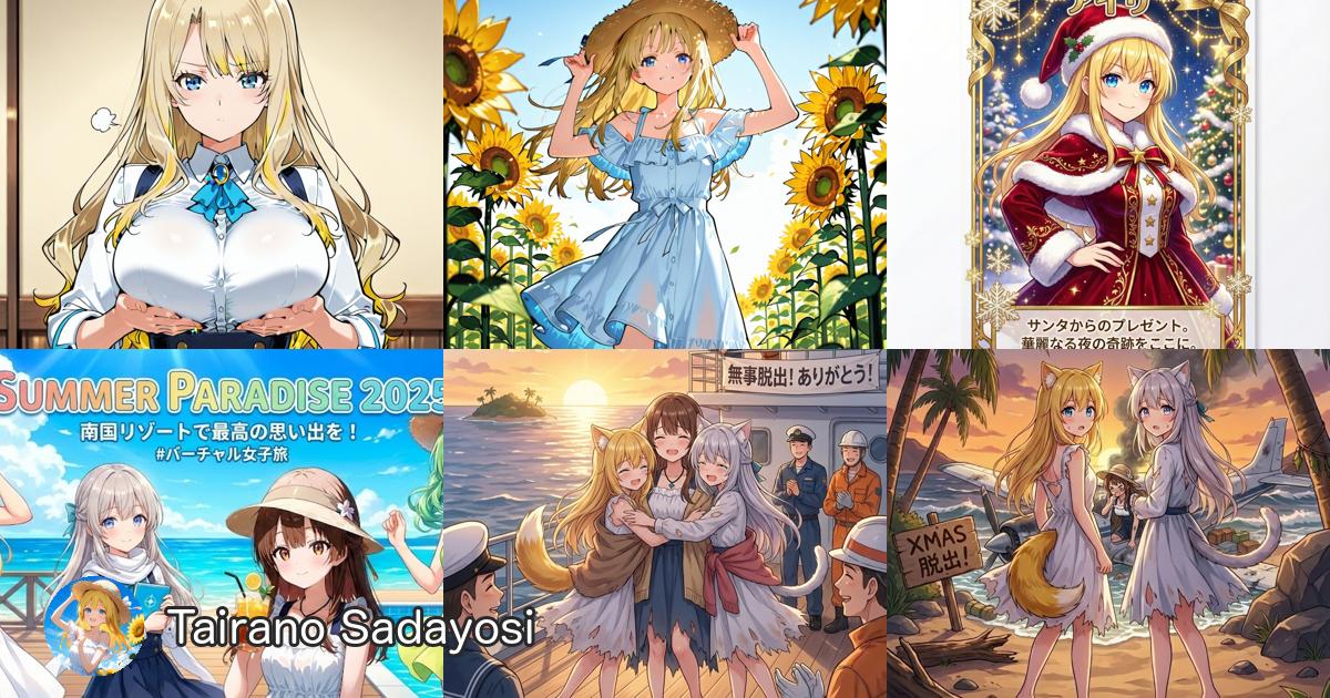 Tairano Sadayosi | chichi-pui（ちちぷい）AI画像専用の投稿＆生成サイト