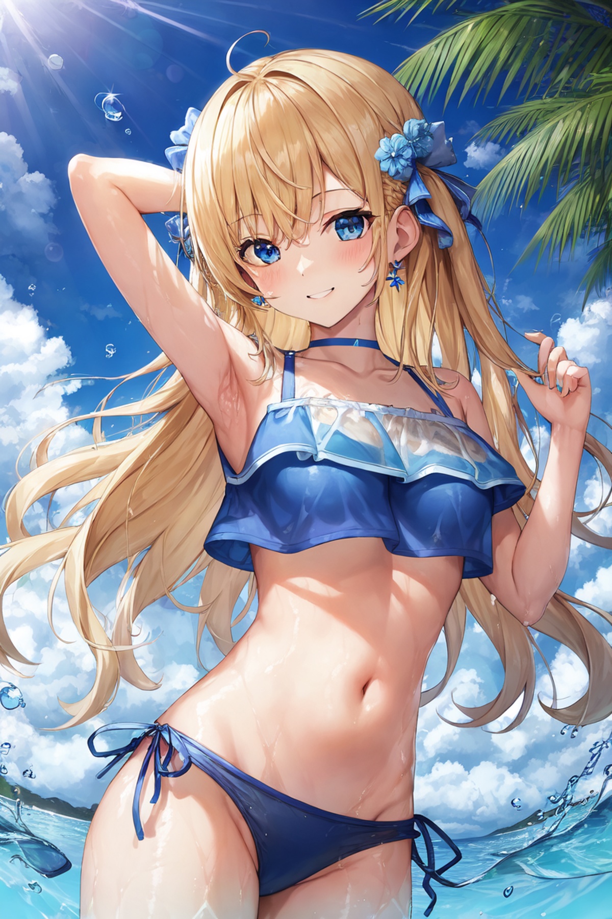 水着の副産物 Chichi Pui(ちちぷい)aiイラスト専用の投稿サイト