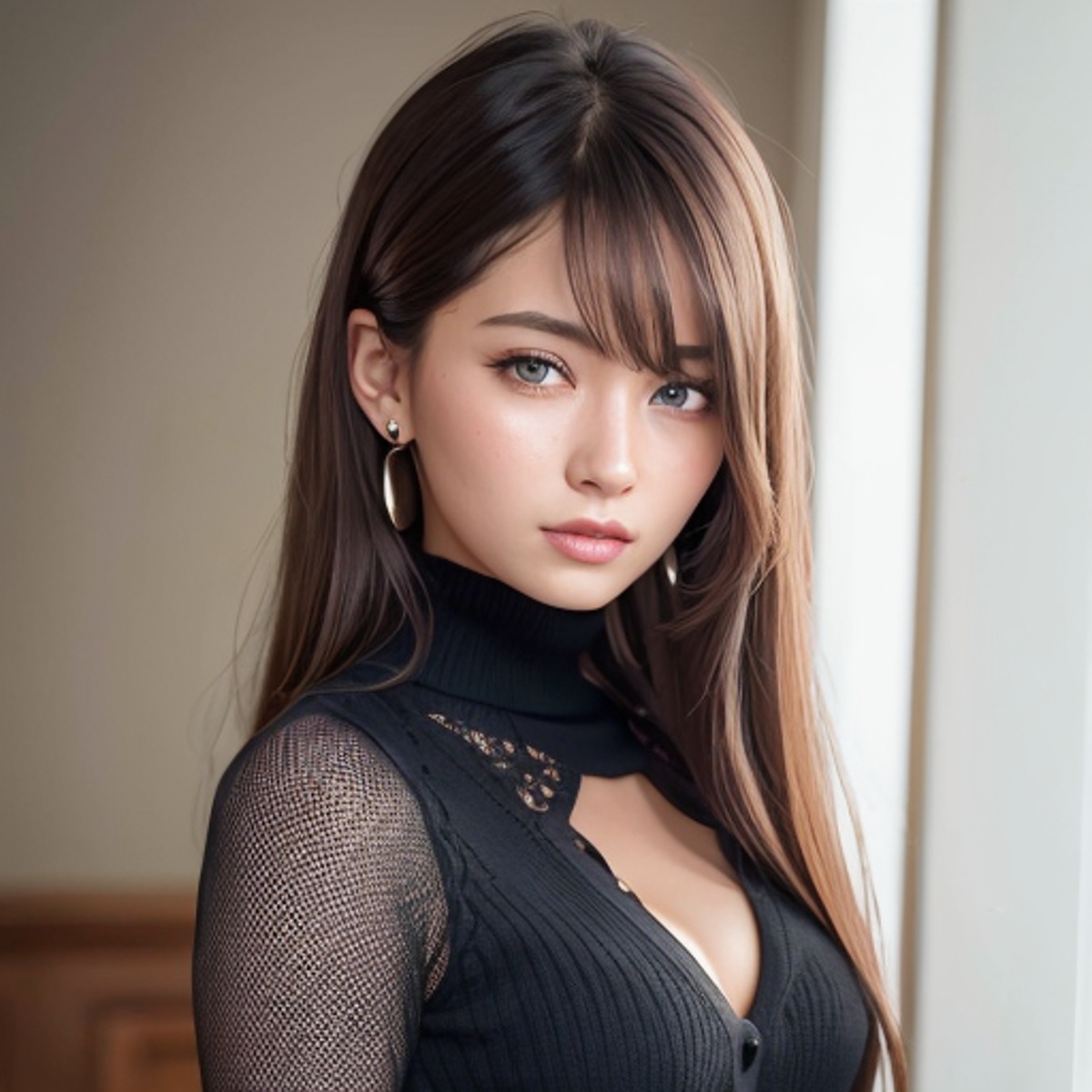 美女モデル Chichi Pui(ちちぷい)aiイラスト専用の投稿サイト