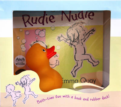 Rudie Nudie Book & Rubber Duck Gift Set