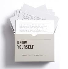 The School Of Life - Know Yourself Prompt Cards