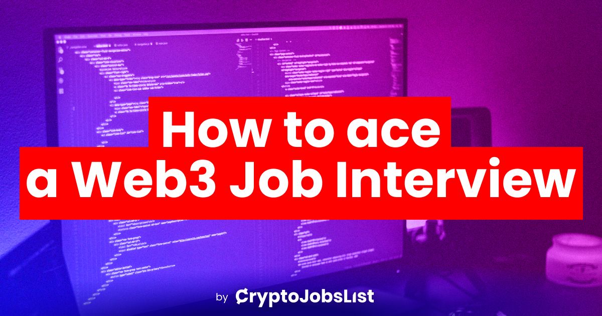 How to Stand Out in Crypto Job Interviews: A Complete Guide for Web3 ...