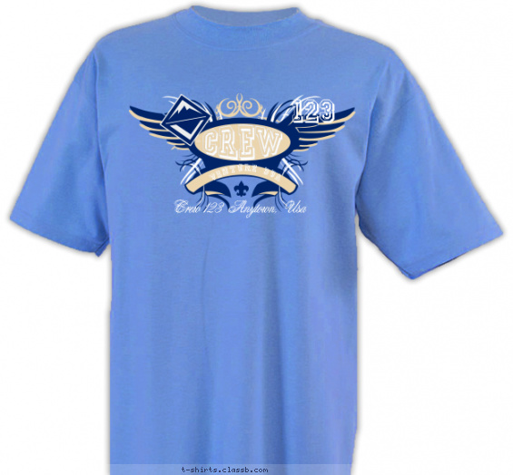 Venturing® Crew Design » SP2155 Flying Venture Crew Shirt