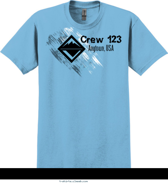 Venturing® Crew Design » SP4111 Scuffed Crew