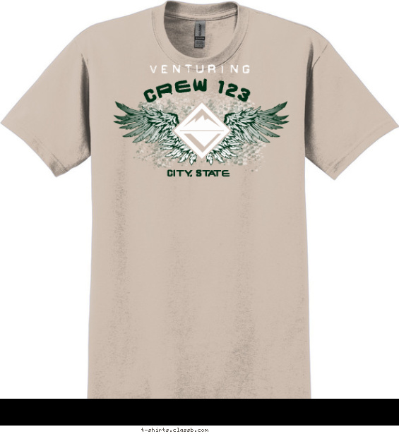 Venturing® Crew Design » SP4115 Winged Crew