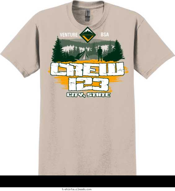 Venturing® Crew Design » SP5458 Crew Campsite